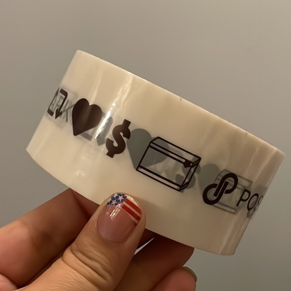 Posh | Office | Used 22 Poshmark Roll Of Tape Tape Poshfest Poshfixings ...
